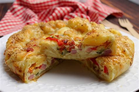 Torta Salata Ortolana Con Prosciutto Cotto Fidelity Cucina