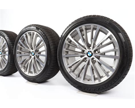 BMW Winterkompletträder 3er G20 G21 18 Zoll 781 Vielspeiche RDC bicolor