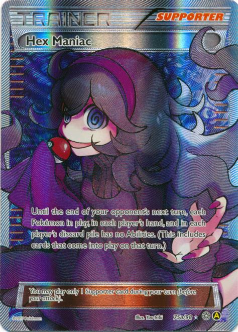 Hex Maniac 75a 98 Premium Trainers XY Collection Special Print Pokumon