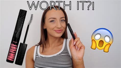 Benefit Fan Fest Fanning Volumizing Mascara First Impression Try On