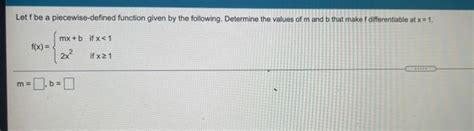 solved let f be a piecewise defined function given by the