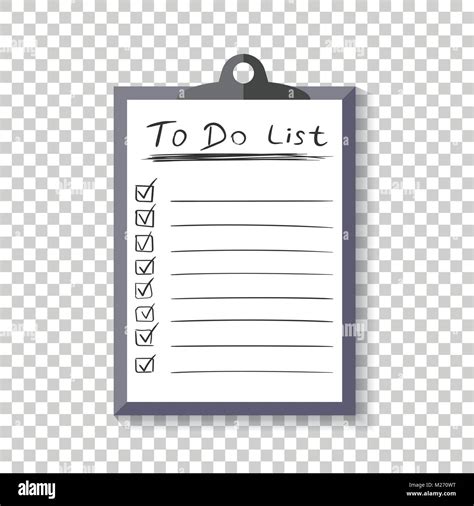 To Do List Icon With Hand Drawn Text Checklist Task List Vector