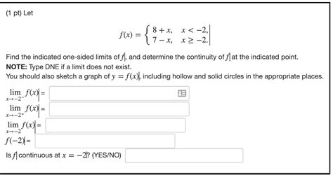 Solved Pt Use The Given Graphs Of The Function F Left Chegg