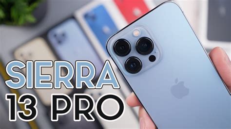 Sierra Blue IPhone 13 Pro Unboxing First Impressions YouTube