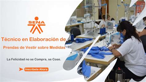 Técnico En Elaboración De Prendas De Vestir Sobre Medida SENA