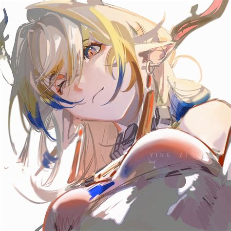 Shu Arknights Drawn By Yingzi Danbooru