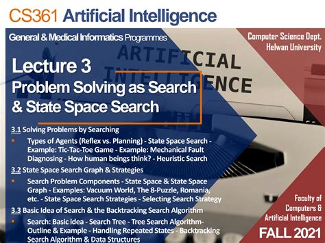SOLUTION Cs361 Artificial Intelligence Lecture 3 Problem Solving As