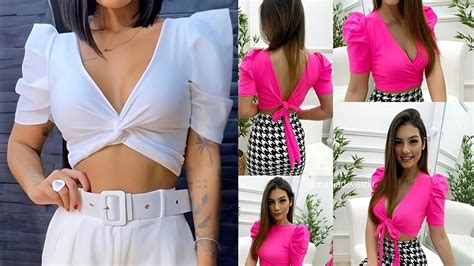 COMO FAZER CROPPED DA MODA Em Casa CARA De LOJA YouTube