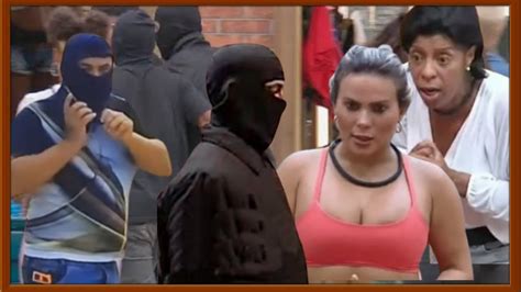 NINJAS CHAMA KALLY E MÁRCIA E EXPULSÃ0 OCORRE APOS AGRESSÃ0 IMAGENS SAO