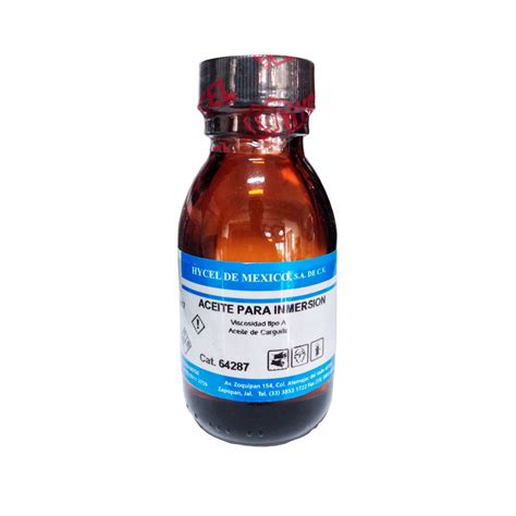 Aceite de Inmersión Tipo A 30ml Dimarlab S A de C V
