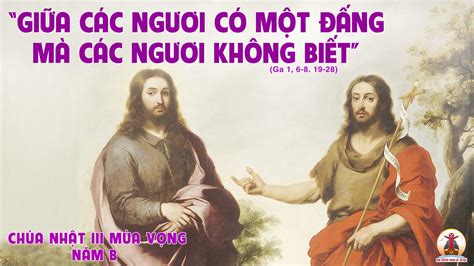 CÁC BÀI SUY NIỆM LỜI CHÚA CHÚA NHẬT III THƯỜNG NIÊN B Giáo Phận Bà Rịa