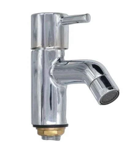 Wall Mount Silver 4 4inch Stainless Steel Water Tap For Bathroom