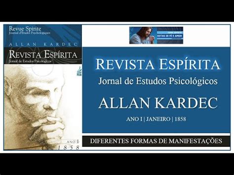 DIVERSAS FORMAS DE MANIFESTAÇÕES Revista Espírita Janeiro 1858