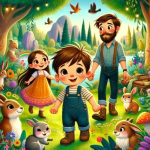 El Tesoro de la Niña del Bosque Encantado Crea Cuentos Personalizados