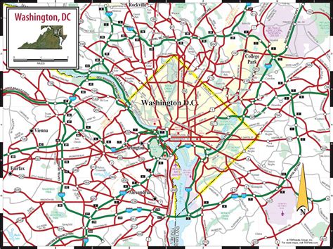 Dc Va Metro Map