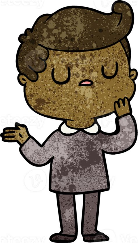 Cartoon Man Wondering 45108757 PNG