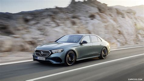 2024 Mercedes Benz E Class Plug In Hybrid AMG Line Color Verde Silver