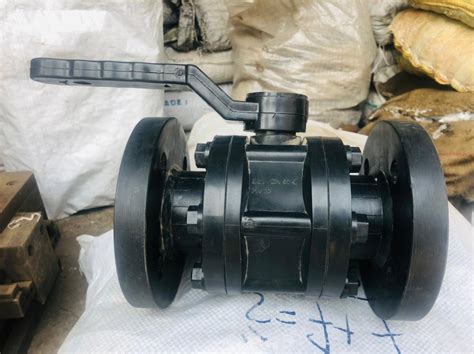 Platic PP Flange End Ball Valve At Rs 380 Piece In Ahmedabad ID