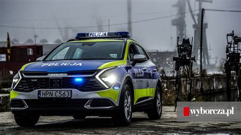 Nowe radiowozy policji Efektowna sesja w Gdańsku