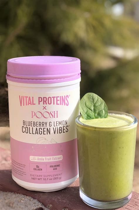 Your Minute Collagen Boosting Smoothie Poosh Easy Smoothie Recipes