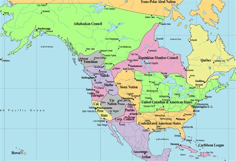 Shadowrun North America Map Cristy Claudetta