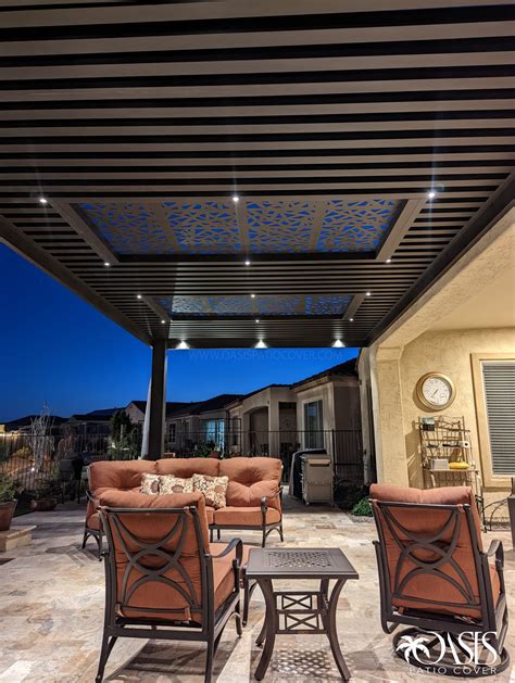 Oasis Patio Cover 4K Aluminum NextGen Shade Structures