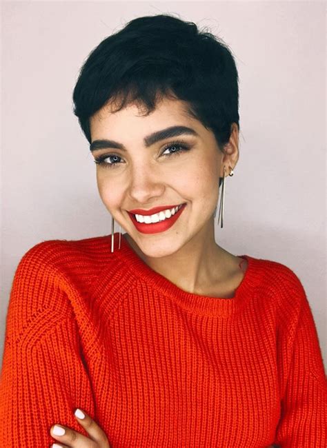 Trendy Short Pixie Haircut For Stylish Woman Page Of