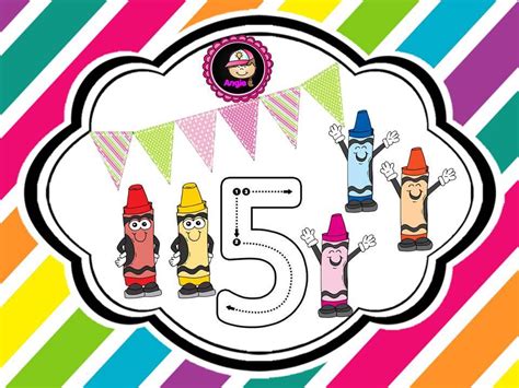 Fabulosos diseños de números con su representación del 1 al 10 para