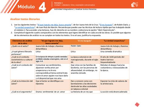 Actividad Integradora Modulo Analizar Textos Literarios Prodesma