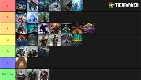 Destiny Expansion Seasons List Tier List Community Rankings TierMaker