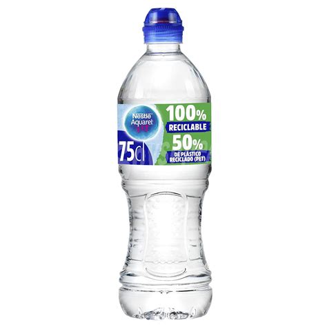 Aquarel Nestlé Agua mineral tapón sport 75 cl