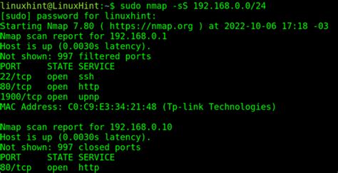 Stealth Scans With Nmap Linux Consultant