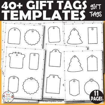 Gift Tag Templates Blank Gift Tags 40 Different Printable Gift Tags