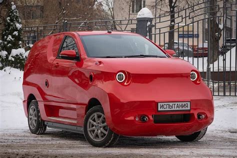 Russia Unveils Ghastly New Amber Electric Car Prototype And Oh God
