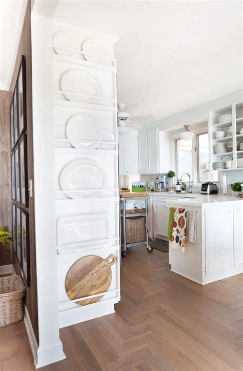 How To Make A Built In Plate Rack Wall Artofit