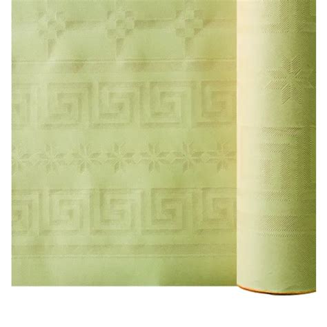 Nappe Damassée de Couleur Rouleau 25m La Boutique des che