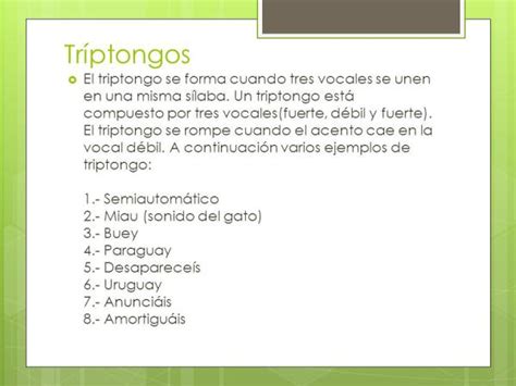 132 Ejemplos De Triptongos Para Entender El Concepto 55 OFF