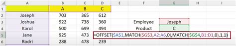 excel offset function how to use with static and dynamic ranges exceltutorial