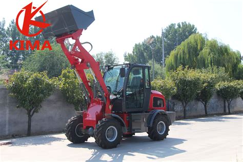 KIMA Producer KIMA15A Wheel Loader Passed CE Test Loader 1500KG Loading