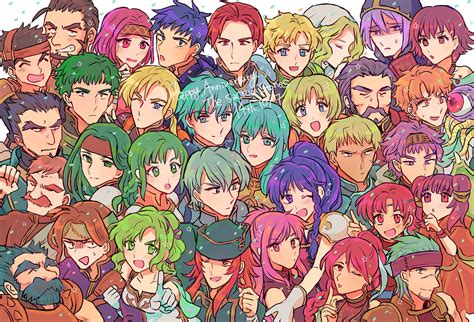 Eirika Ephraim Myrrh Tana Lute And 29 More Fire Emblem And 1 More