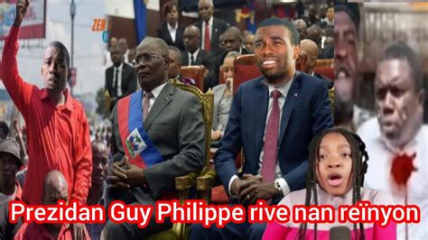 Nouvel cho cho 30 mars 2024 diskou Prézidan Guy Philippe frape fò