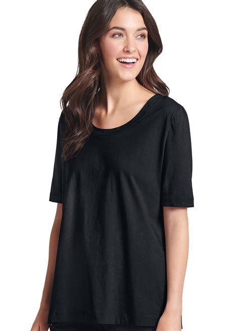 Jockey Women S Plus Size Everyday Essentials Cotton Crew Neck Sho