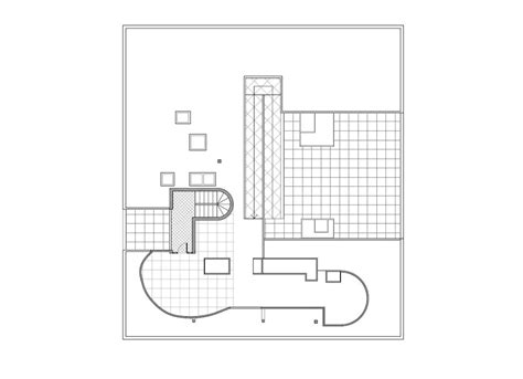 Villa Savoye Planos Tecnne La Villa