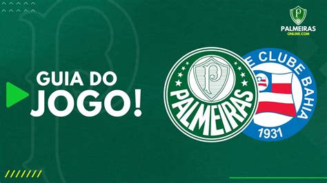 Palmeiras x Bahia prováveis escalações onde assistir e arbitragem