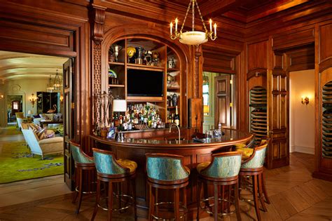 The Country Mansion Klassisch Hausbar Tampa Von Alvarez Homes