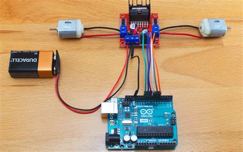Tutorial Puente H L N Con Arduino Para Control De Motores Dc Geek