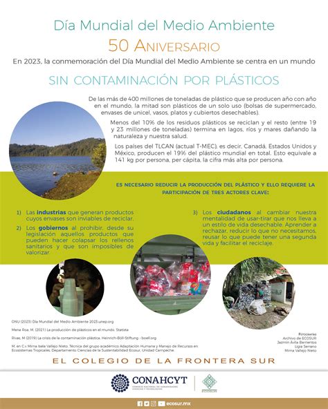 5 de junio Día Mundial del Medio Ambiente Portal de El Colegio de la
