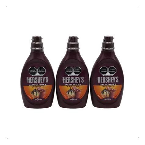 3 Piezas Jarabe Sabor Chocolate Postres Hershey S 589g C U MercadoLibre