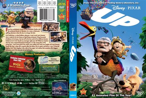 Up Disney Pixar R1 NTSC Movie DVD Scanned Covers Up R1 DVD Covers