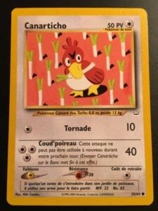 Canarticho 43 64 Neo Revelation Carte Pokemon Poke Cartes